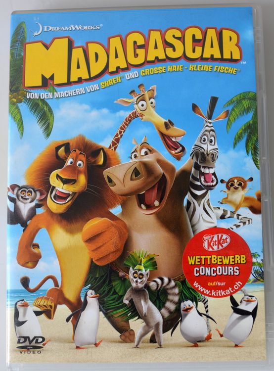 DVD "MADAGASCAR" I LIKE TO MOVE IT, MOVE IT (Gebraucht) in Riehen für ...