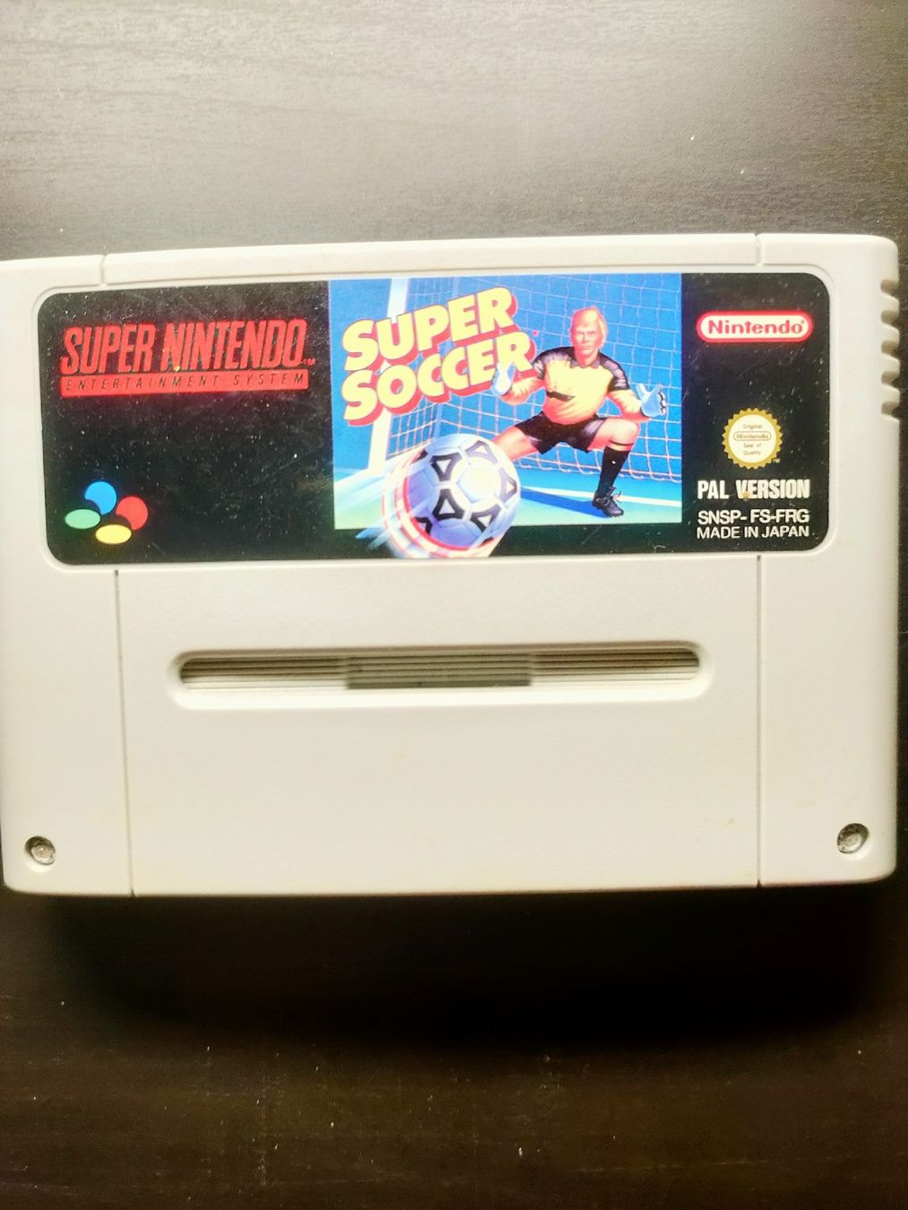 Super Nintendo SNES – Super Soccer – PAL – Originalmodul (Gebraucht) in ...