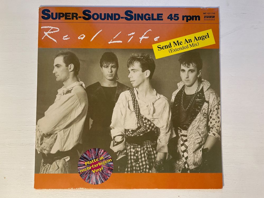 Real Life - Send Me An Angel - 12" Maxi, color, 1983 (Gebraucht) in ...