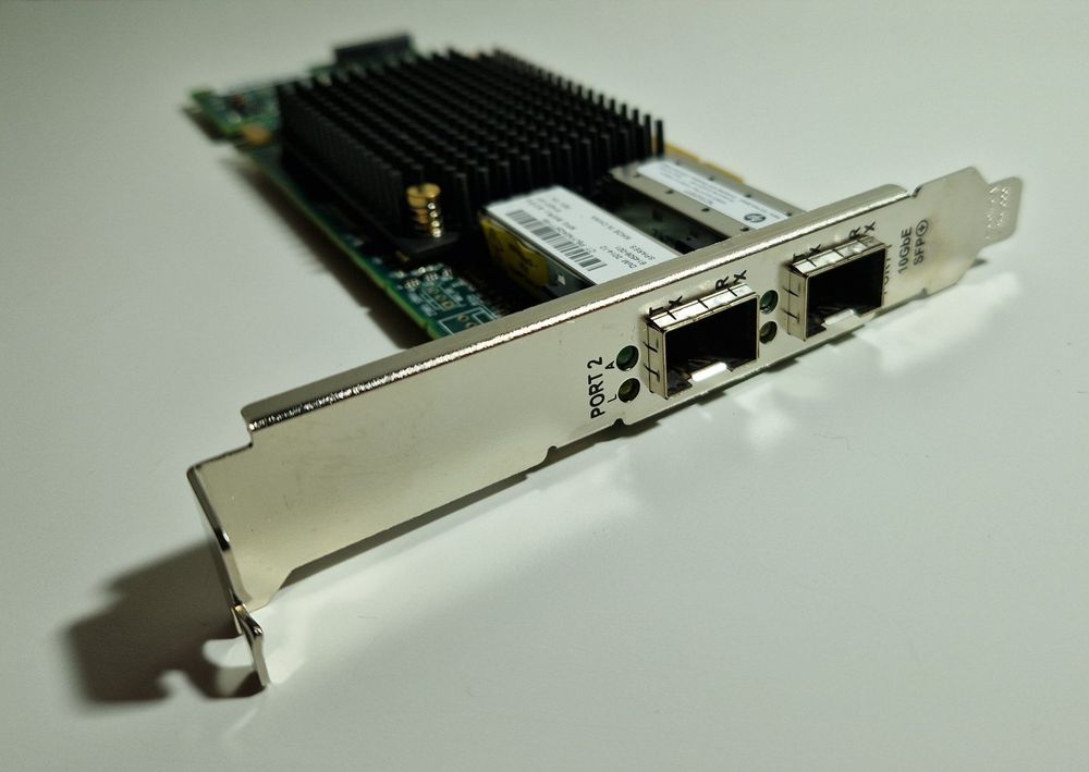 HP/HPE NC552SFP 10G/GB SFP+ 614201-001 PCIe NIC Dual Port (Gebraucht ...