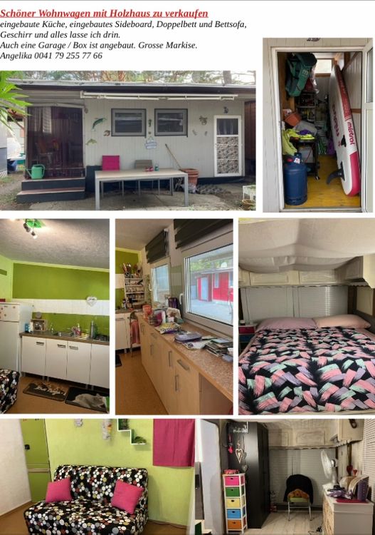 Comersee Sorico fester Wohnwagen zu verkaufen (Gebraucht) in Bever für ...