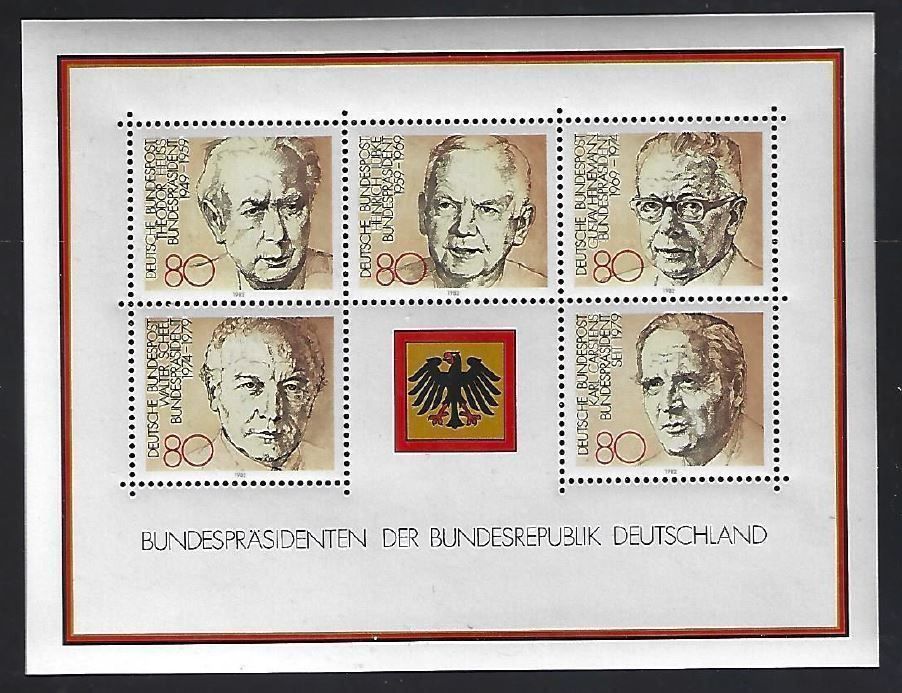 BRD - Bloc des Présidents, neuf ** | Kaufen auf Ricardo