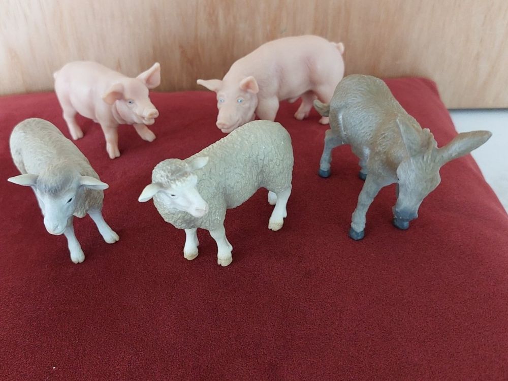 5 Schleich Tiere (Gebraucht) in Schmitten FR für CHF 15 – mit Lieferung auf Ricardo kaufen