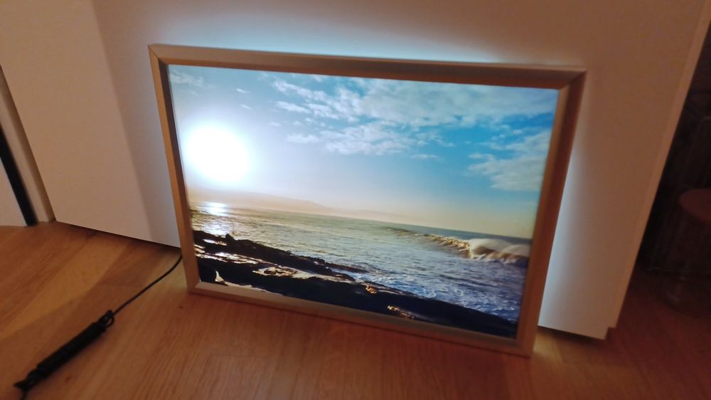 Leuchtbild Meer u. Sonne | Kaufen auf Ricardo