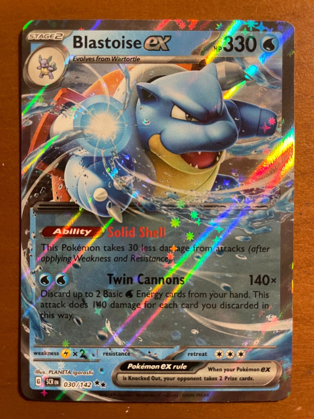 Pokemon Blastoiese eX (Versand gratis) (Neu (gemäss Beschreibung)) in ...