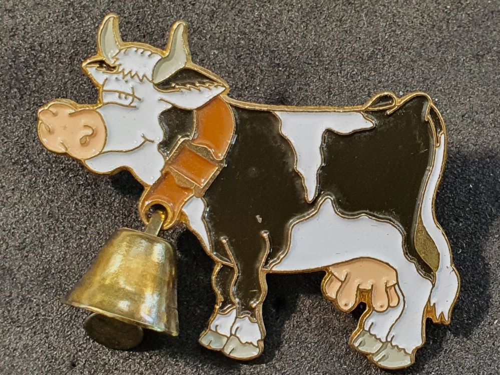 U835 - Pin Cow Kuh mit Glocke | Kaufen auf Ricardo