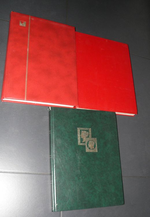 3 Stk. CH Briefmarkenalben, Blocks, Viererblocks, Altschweiz (Gebraucht) in Münchwilen AG für ...