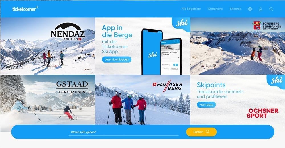 Gutschein Skiticket CHF 100 für ski.ticketcorner.ch (Neu (gemäss ...