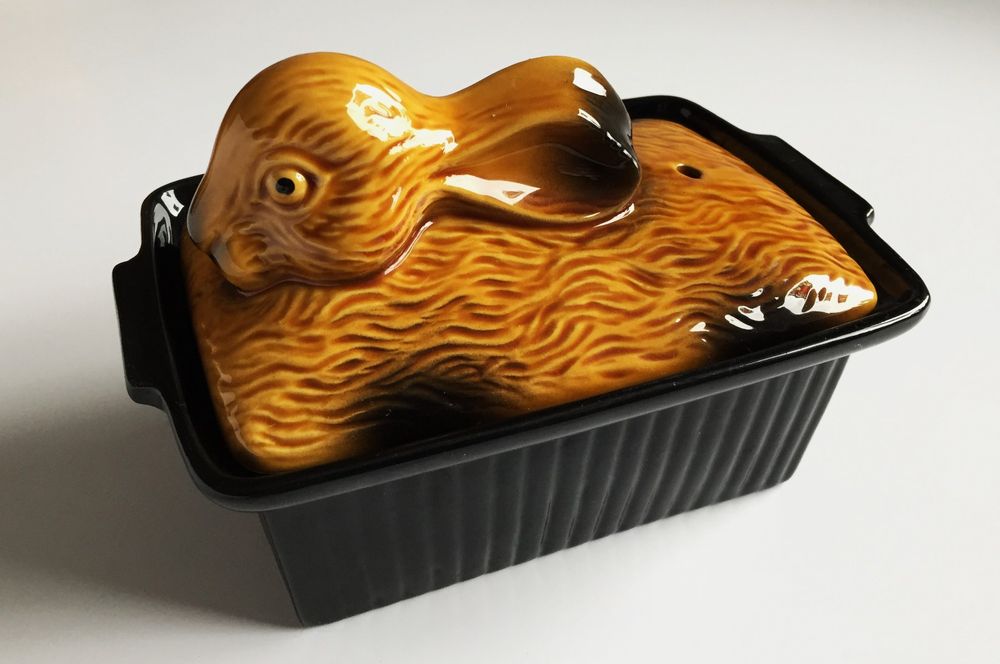 Terrine mit Deckel Hase Design Keramik neuwertig (Neu (gemäss ...