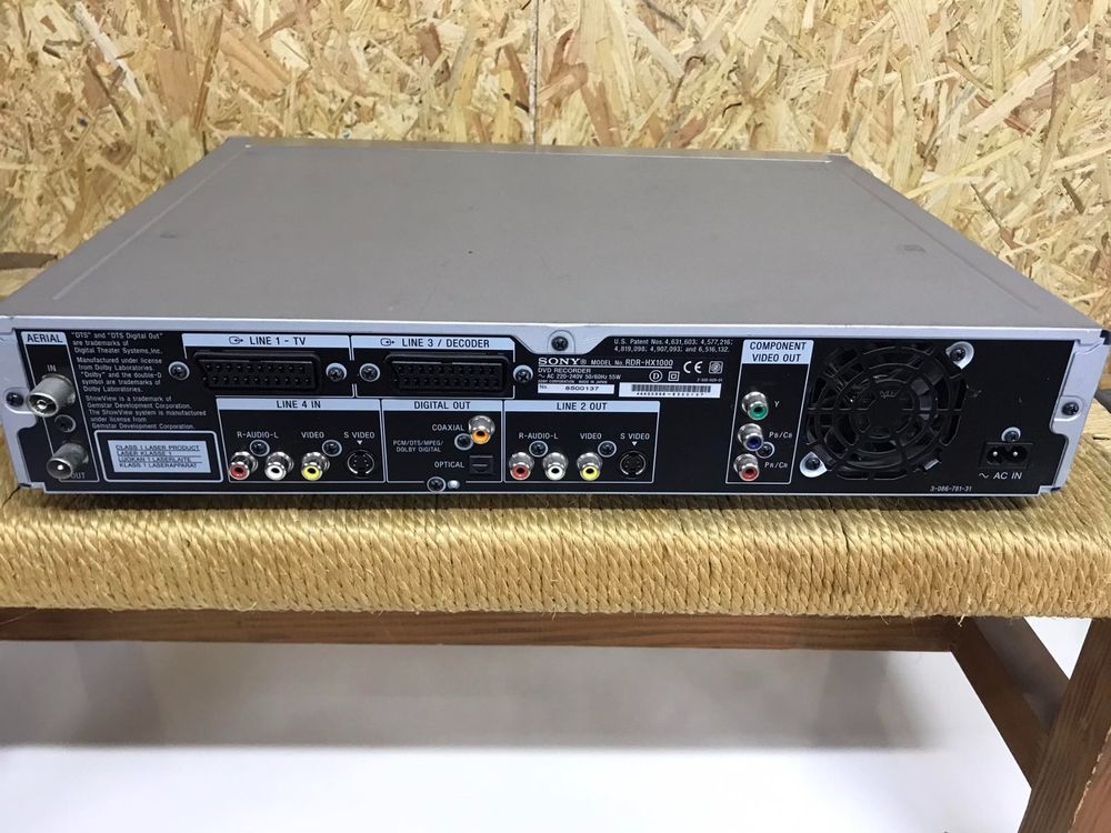 Sony RDR-HX1000 DVD recorder (Gebraucht) in Pratteln für CHF 1 – mit ...