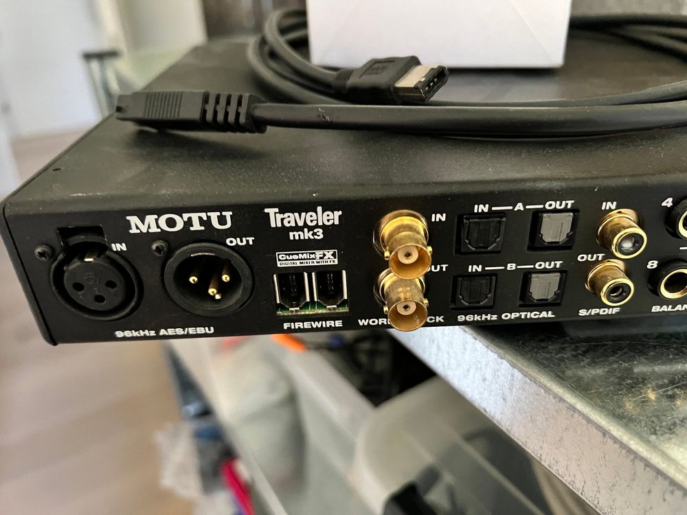 Motu Traveler MK3 Firewire Audio-Interface (Gebraucht) in ...