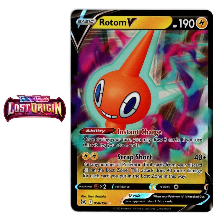 Lost Origin Rotom V 058/196 EN | Kaufen auf Ricardo