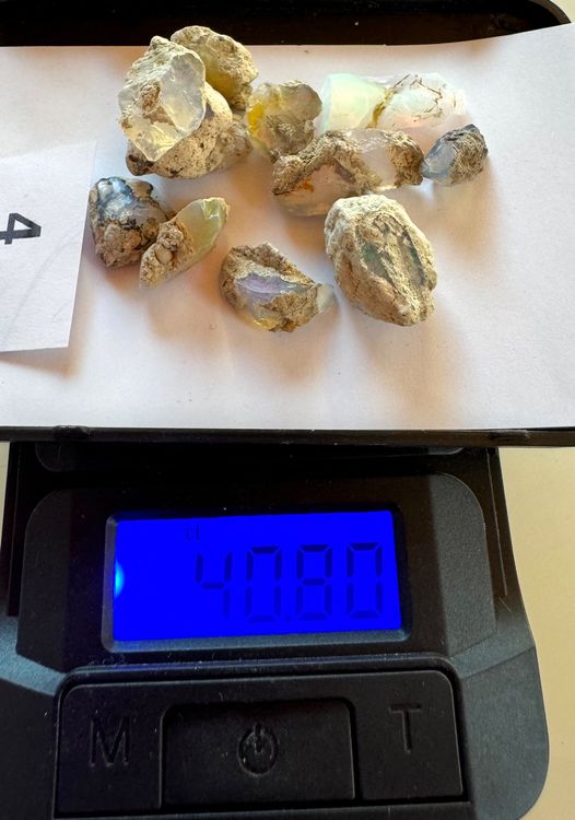 Opale aus Welo Mine Aethiopen - BEAUTY Splitter roh Opal (Neu und ...