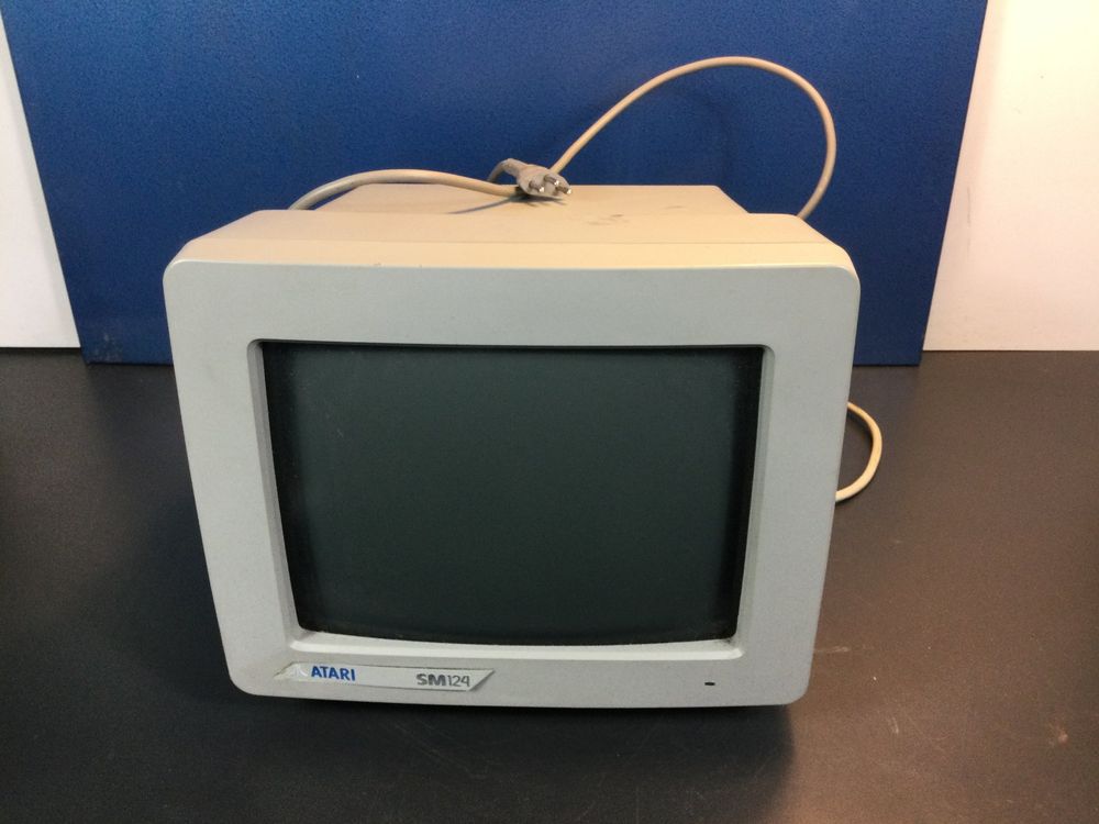 Alter Atari SM124 Monitor - Vintage Rarität für Retro-Gamer (Gebraucht ...