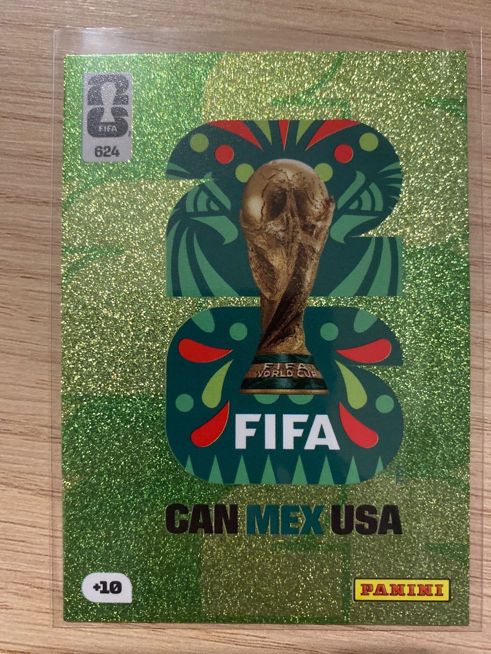 Panini FIFA World Cup 2026 Trophy Card 624 Grün (Neu (gemäss ...