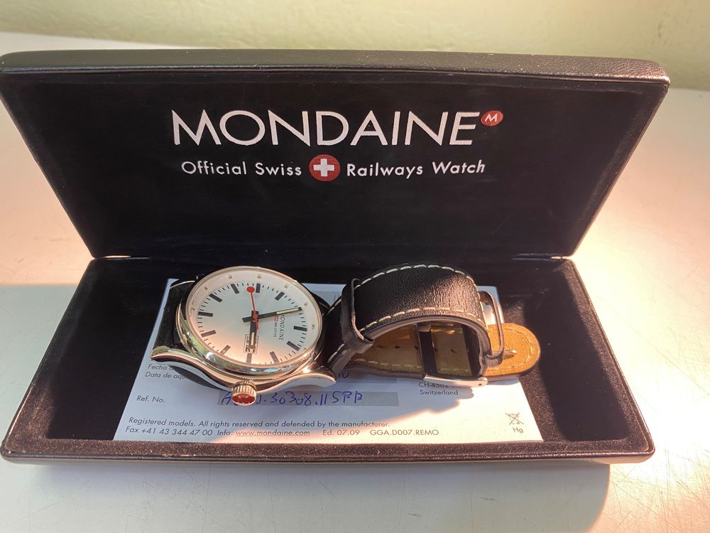 Mondaine SBB official swiss railways watch (Gebraucht) in Hindelbank ...
