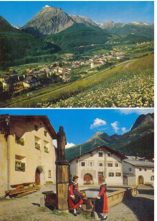 1967 SCUOL-TARASP-VULPERA - GR - ZWEI ANSICHTEN (Gebraucht) in Montebelluna / TV für CHF 1 – mit ...