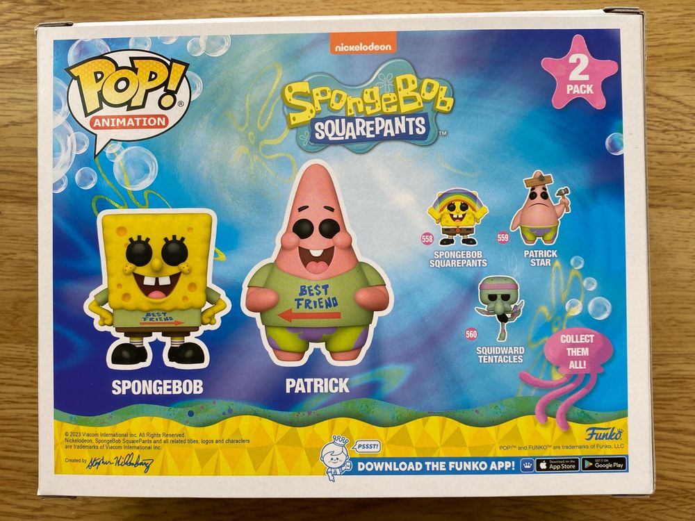 Funko Pop! Spongebob & Patrick Best Friends (Neu und originalverpackt ...