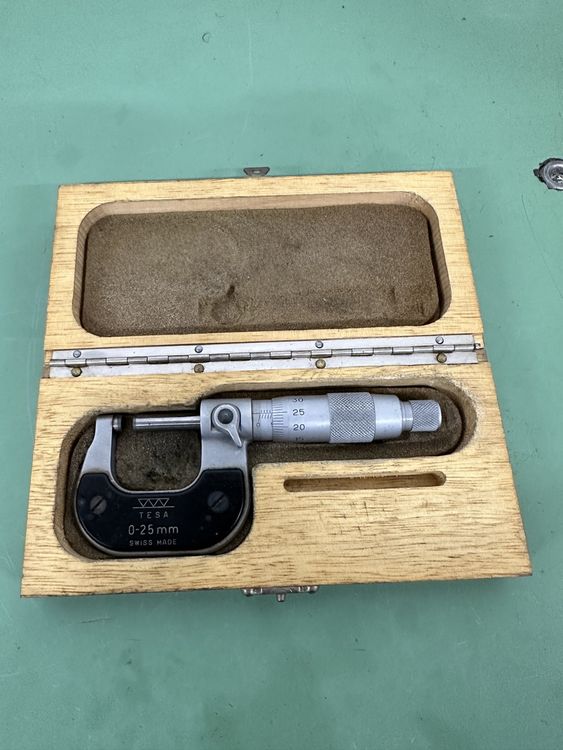 Tesa Mikrometer, Micrometer 0-25 mm | Kaufen auf Ricardo