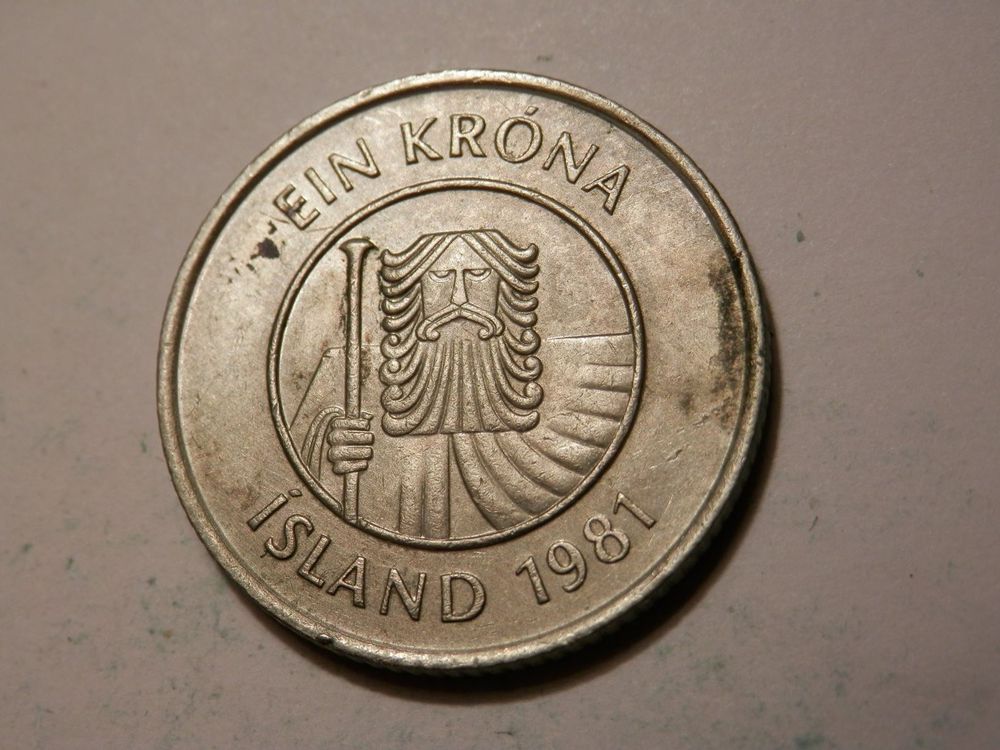 Island 1 Krone, 1981 | Kaufen auf Ricardo