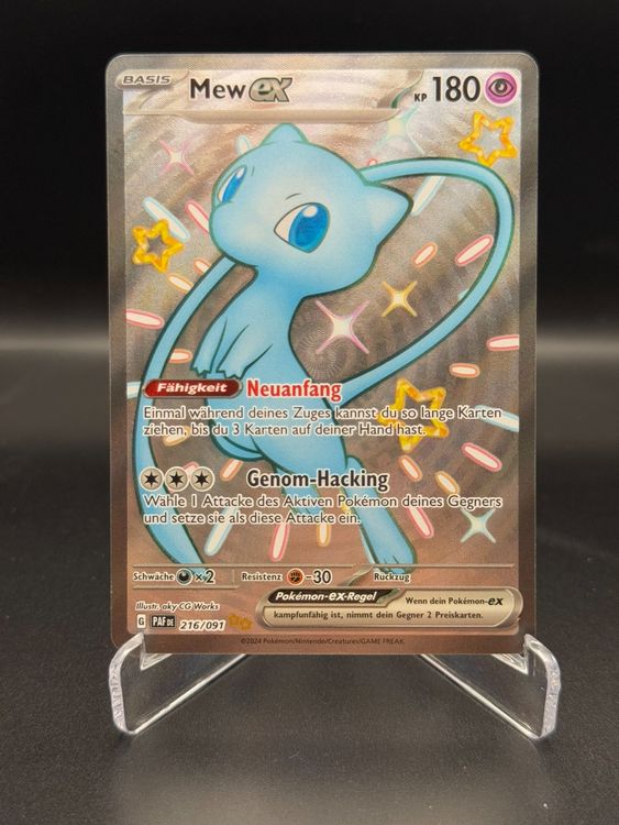 Mew ex (PAF 216) - Shiny Holo (Gebraucht) in Birmensdorf ZH für CHF 14 ...