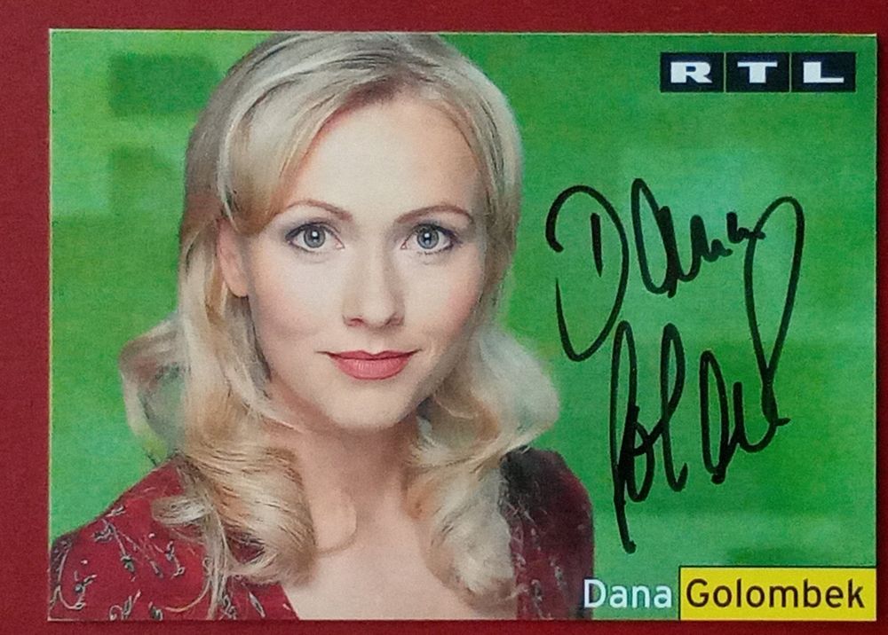 Dana Golombek Autogramm signiert Fotopostkarte 10x15cm (Gebraucht) in Bischofszell für CHF 3 ...