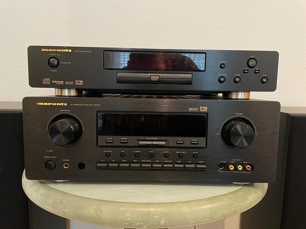 Marantz AV SURROUND RECEIVER SR7000 und DVD Player DV4100 | Kaufen auf ...