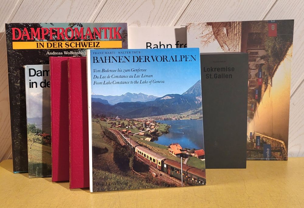 SBB - SCHWEIZ - 8 Stück - BAHNBÜCHER - gemäss Bilder | Kaufen auf Ricardo