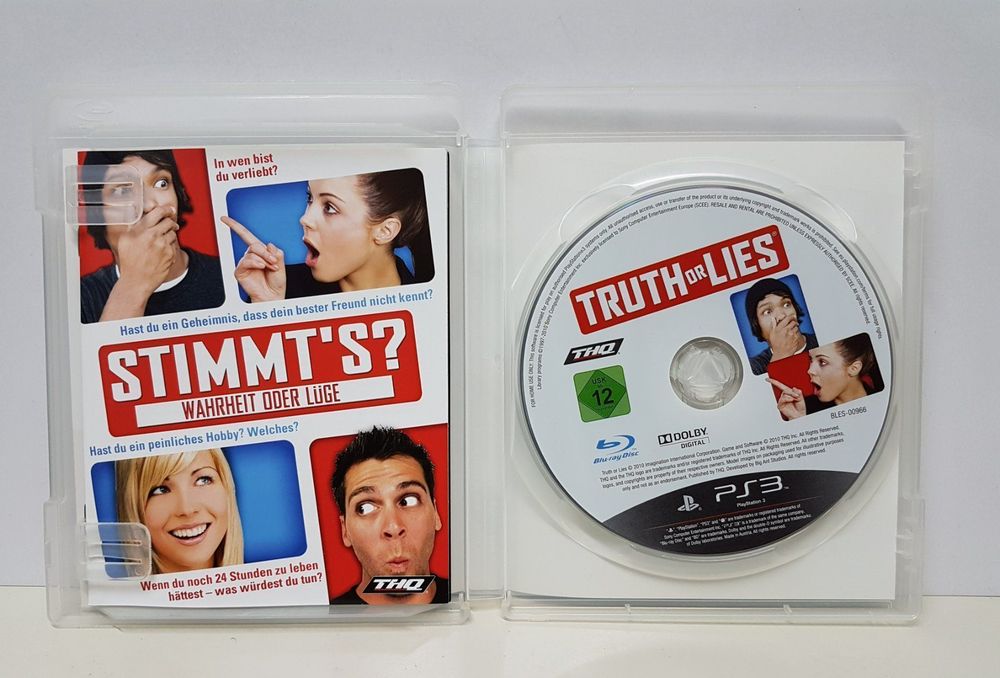 Stimmt's Wahrheit oder Lüge PS3 (Gebraucht) in Schüpfheim für CHF 8.8 ...