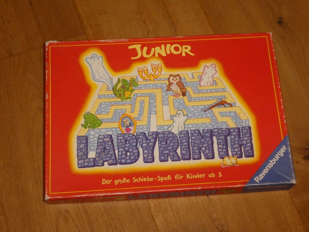 Das verrückte Labyrinth Junior (Gebraucht) in Dinhard für CHF 3 – mit Lieferung auf Ricardo kaufen