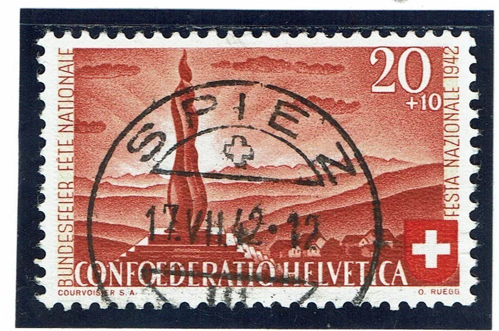 ABE/Pro Patria B16 Vollstempel Spiez | Kaufen auf Ricardo