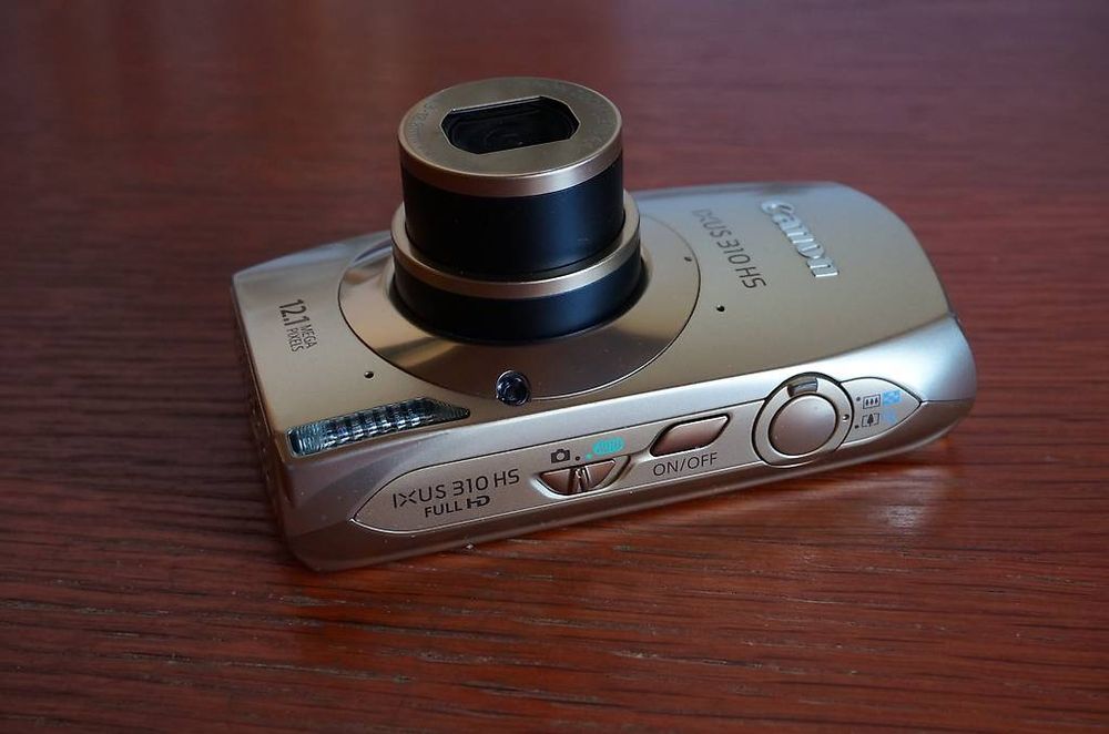 Canon IXUS 310 HS Gold mit Touchscreen Bedienung (Gebraucht) in ...