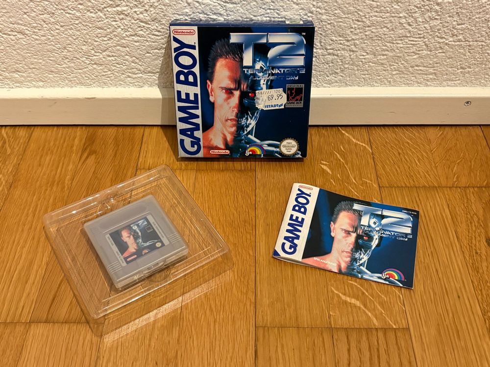 Nintendo Game Boy - Terminator 2 Judgment Day OVP (Gebraucht) in ...