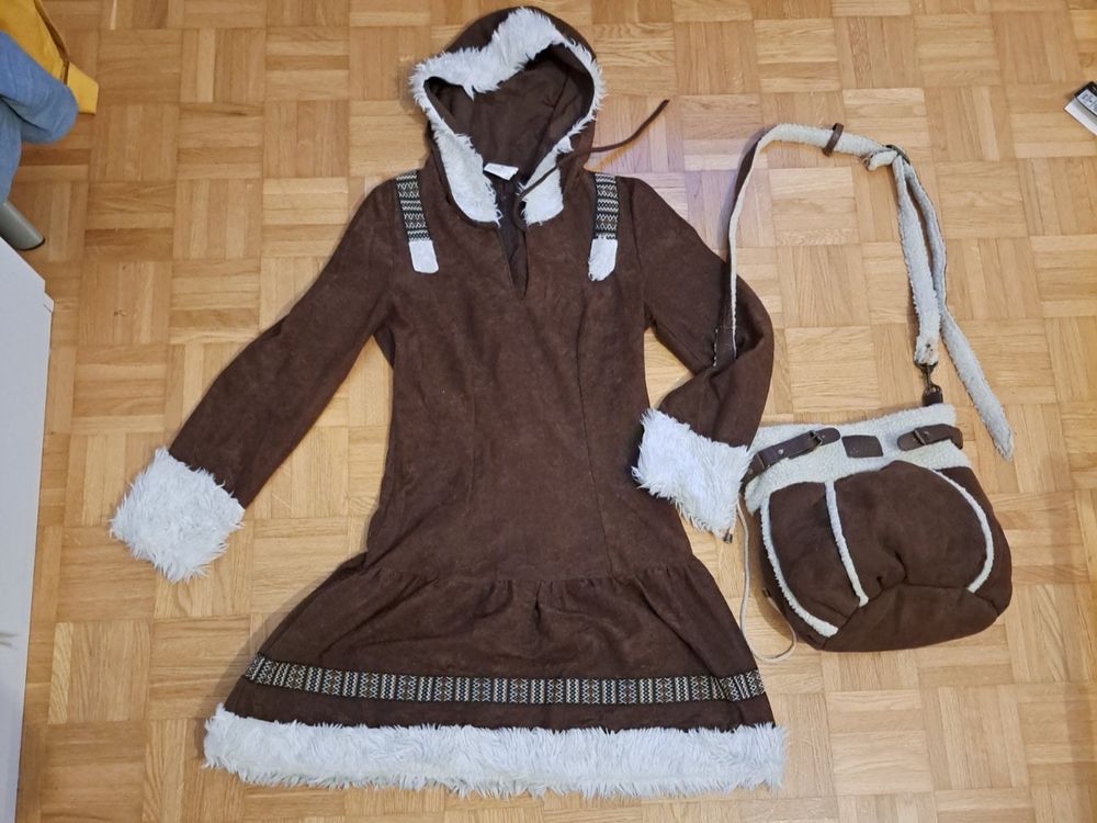 Inuitkostüm Eskimo Fasnachtskostüm + Gratis Tasche dazu (Gebraucht) in ...