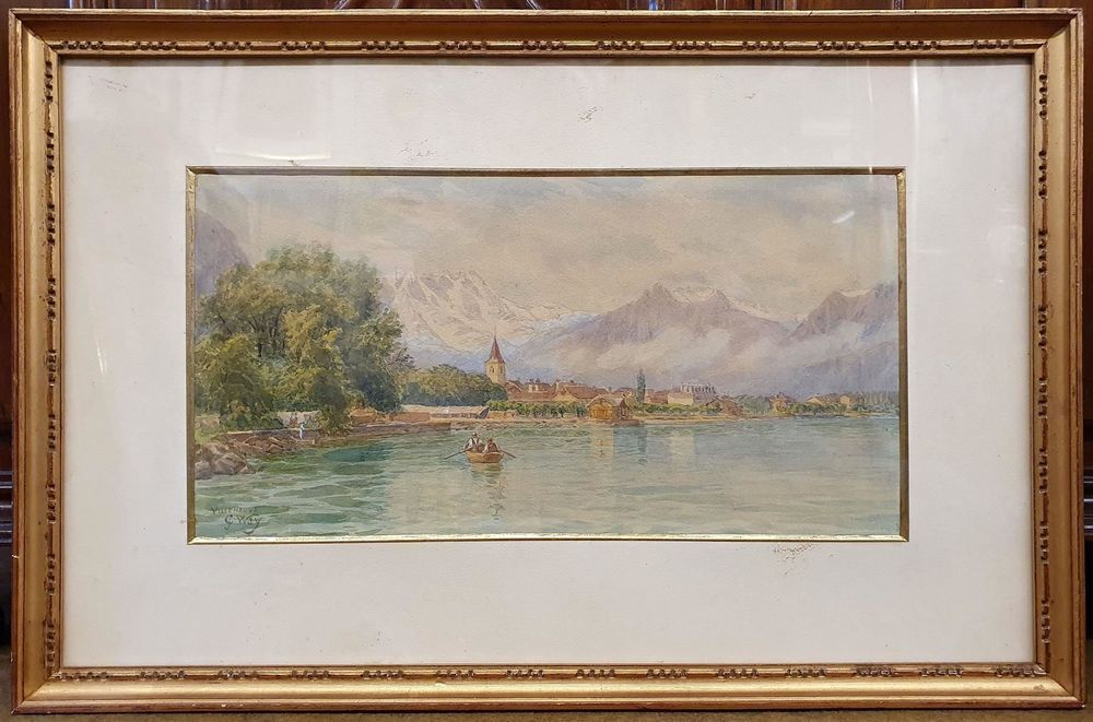 Genfersee - Charles Jones WAY (1834-1919 | Kaufen auf Ricardo