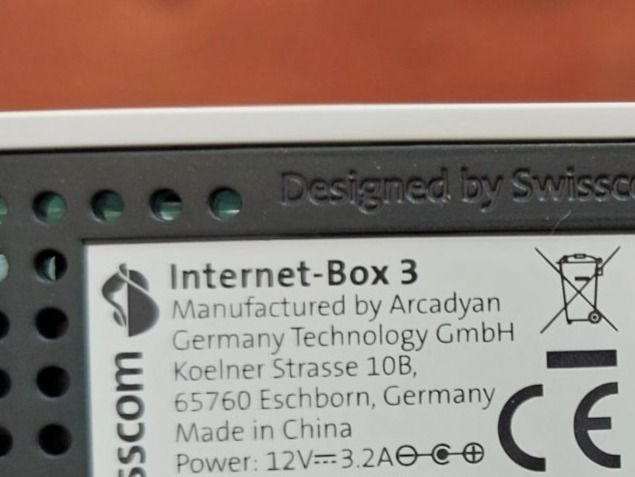Swisscom Internet-Box 3 (Gebraucht) in Herzogenbuchsee für CHF 25 – mit ...