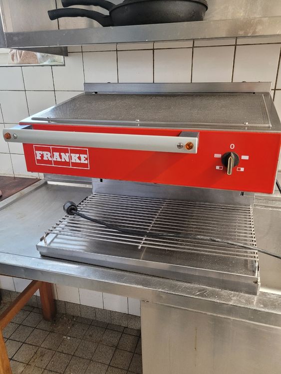 Franke Salamander Grill, Restaurant Qualitä, Used (Defekt) in Zürich ...