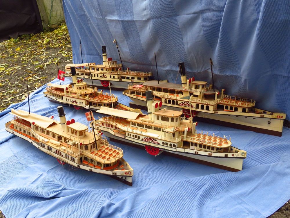 5 Dampfschiffe Modelle SGV Luzern Antik | Kaufen auf Ricardo