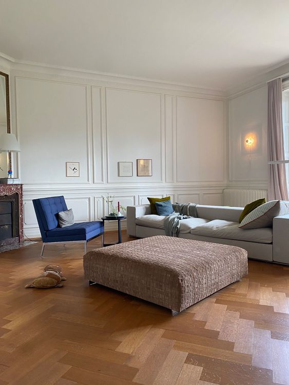 Flexform Bangkok Hocker in Wildleder - grosse Ausführung (Gebraucht) in Luzern für CHF 2200 ...