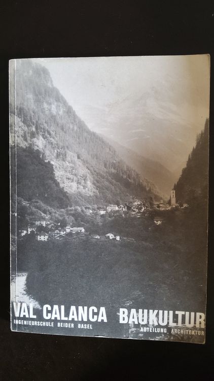 Val Calanca Baukultur Fachbuch selten | Kaufen auf Ricardo
