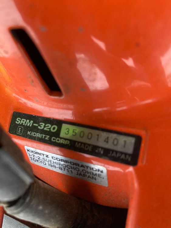 Motorsense Echo SRM - 320 mit Fadenkopf Rasentrimmer (Gebraucht) in für ...