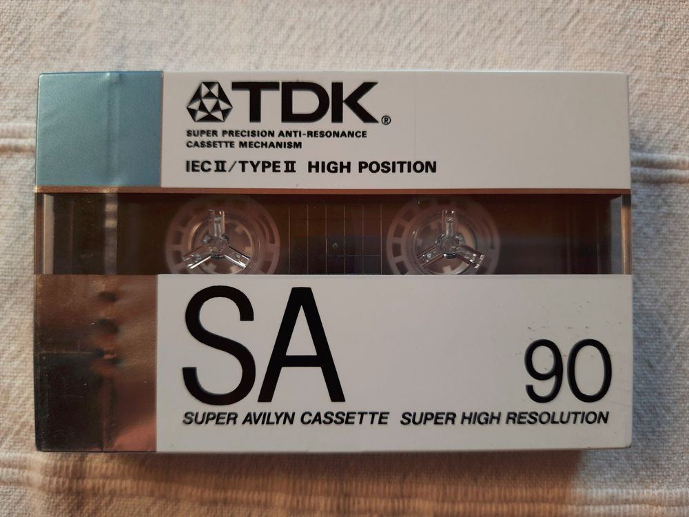 TDK SA 90 Super Avilyn Casette NEU OVP Selten | Kaufen auf Ricardo