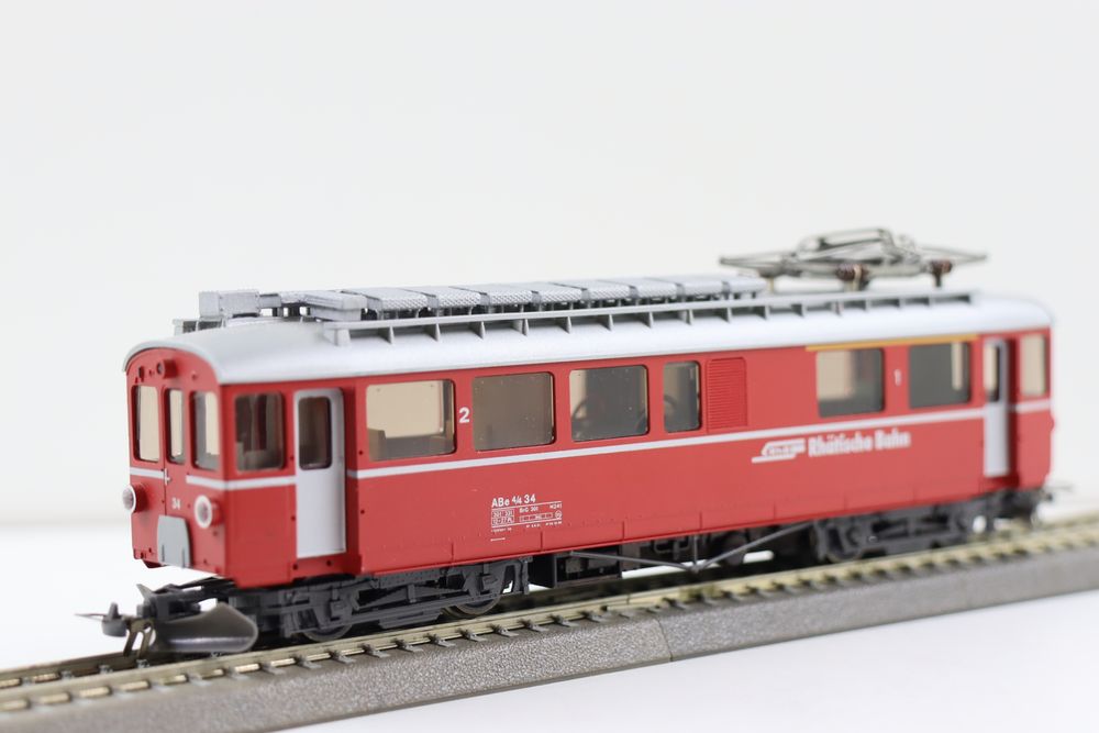 Bemo RhB ABe 4/4 43 Triebwagen DC, H0m (Gebraucht) in Ried (Muotathal ...