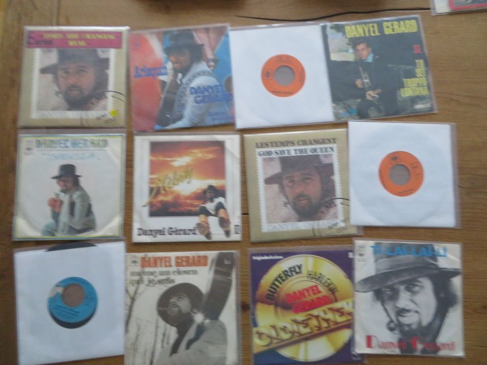 Danyel Gérard Singles 12 st Sammlung 70er Jahre Raritäten (Neu (gemäss ...