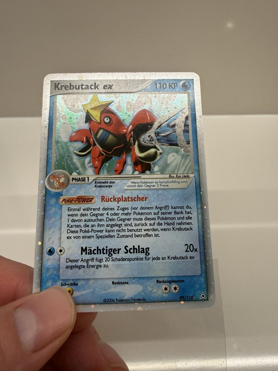 Krebutack ex Ultra Rare EX Holon Phantoms 2006 (Gebraucht) in Arlesheim ...