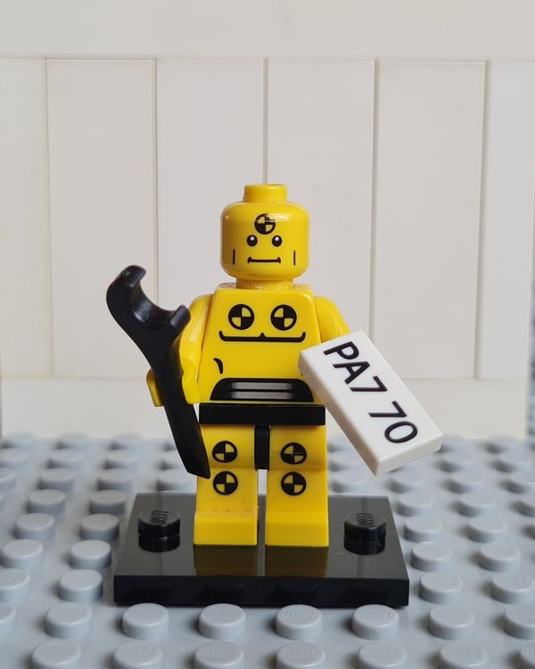 Lego minifigures series 1 Demolition Dummy | Kaufen auf Ricardo