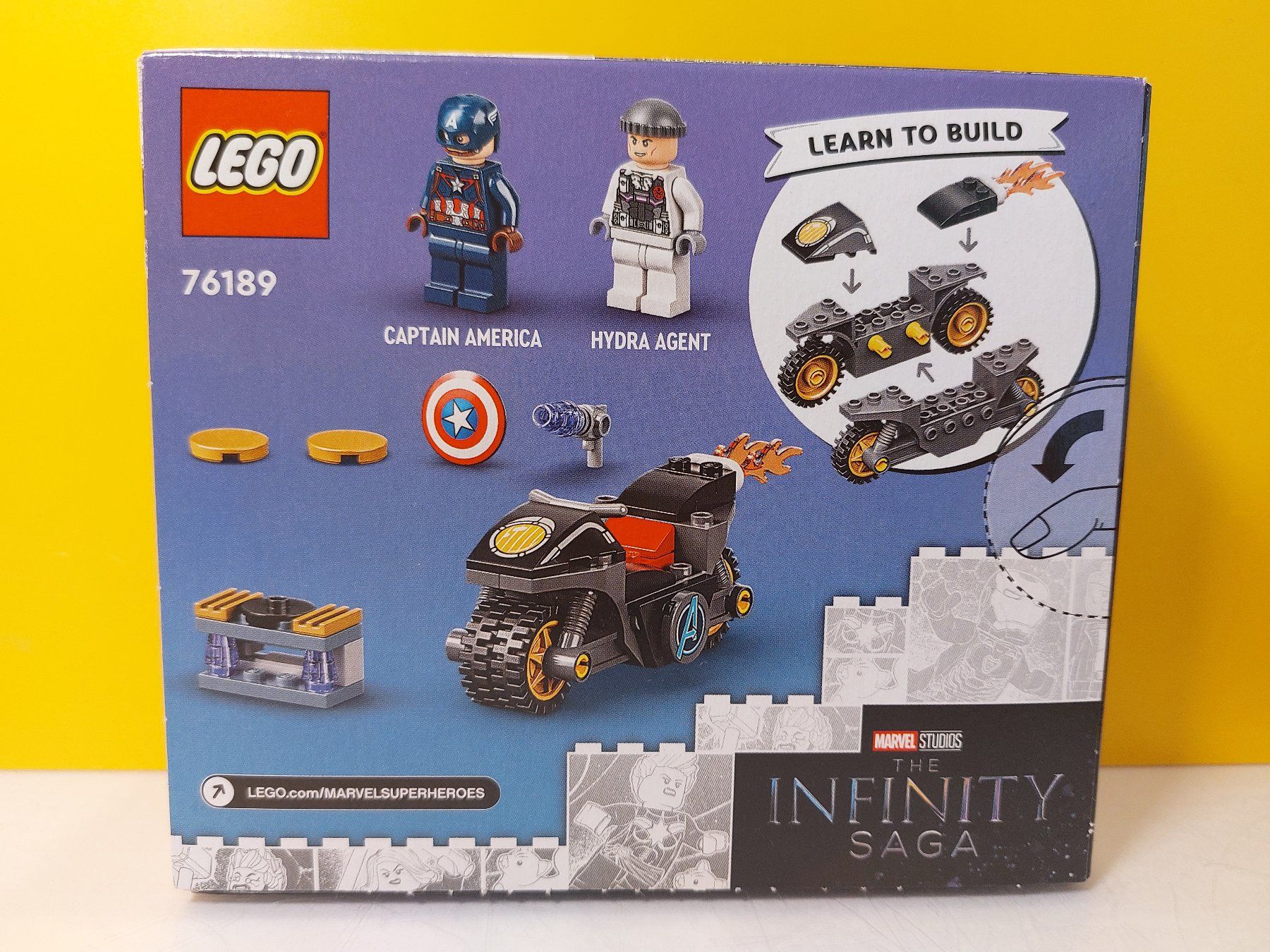 LEGO Marvel 76189 Duell Captain America und Hydra NEU (Neu und ...