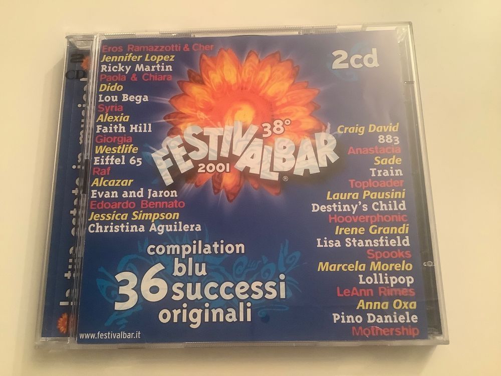 Festivalbar 2001 / blu / 2 CDs (Gebraucht) in Dübendorf für CHF 2 – mit ...