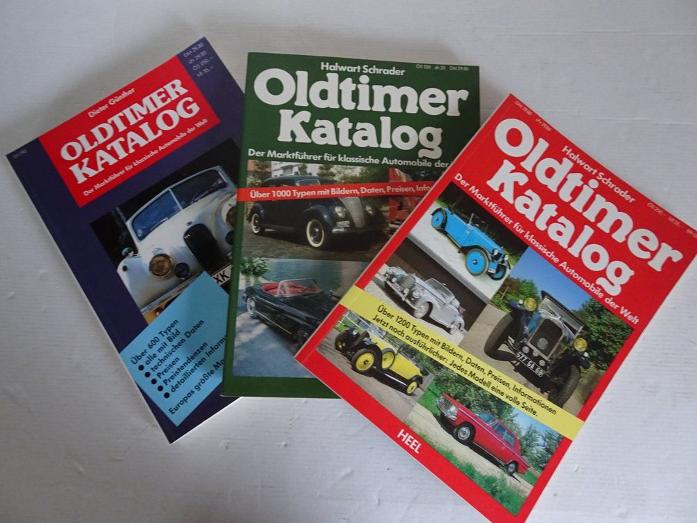 3 Oldtimer Kataloge Heel Auto Oldies (Gebraucht) in Siebnen für CHF 20 ...