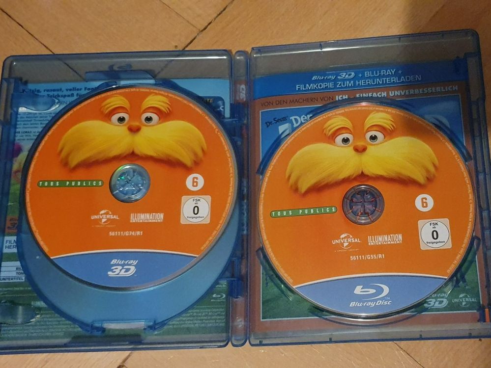Der Lorax Blu-Ray & 3D Blu-Ray | Kaufen auf Ricardo